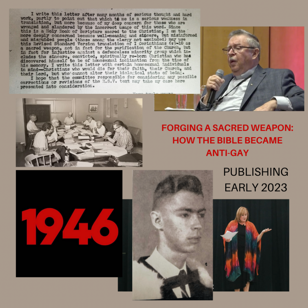 "Forging a Sacred Weapon: How the Church Became Anti-Gay" Hub ...
